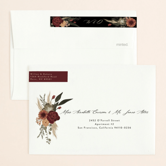 Should Wedding Invitations Be Hand Addressed? | Emmaline Bride