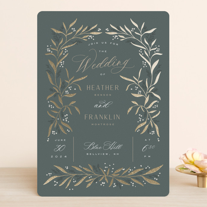 20 Best Winter Wedding Invitations That Are Elegant for the Season