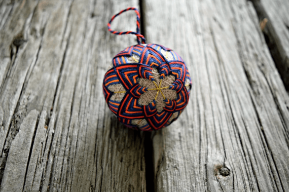 Why Temari Balls Make Incredible Christmas Ornaments | Emmaline Bride