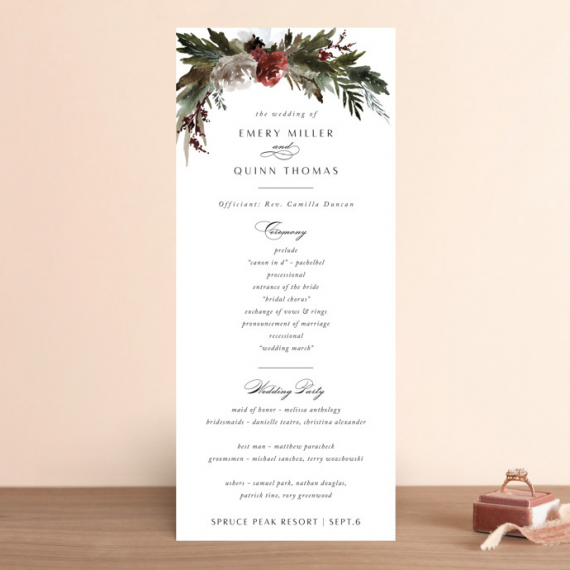 Who Says Their Wedding Vows First? | Emmaline Bride