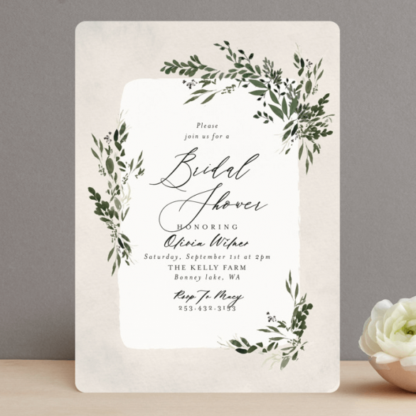Bridal Shower Invitation Wording Examples | Emmaline Bride