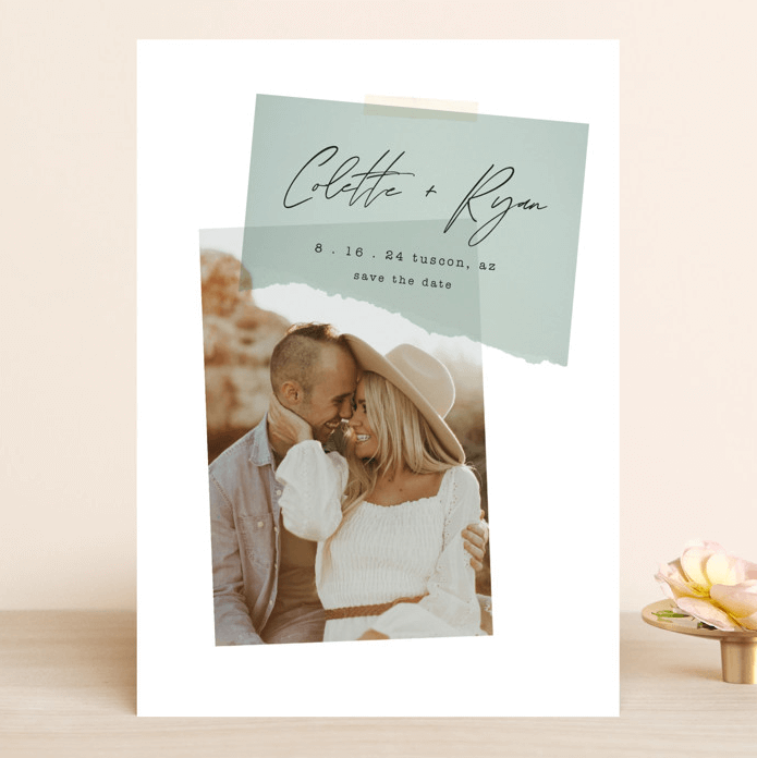 16 MOST Simple Save the Dates for Stress-Free Weddings