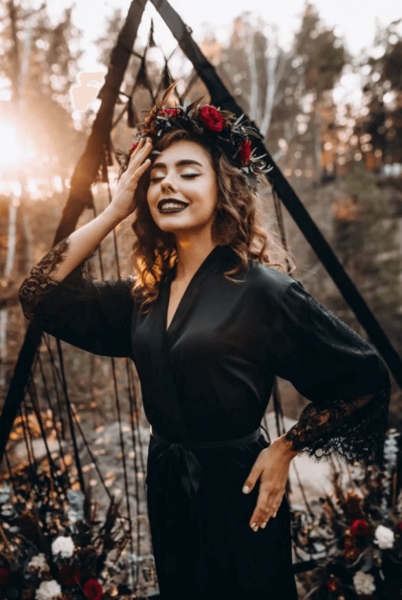 14 Black Wedding Dresses That Are Edgy + Elegant | Emmaline Bride