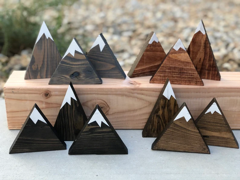 Mountain Table Decorations for Wedding Centerpieces + More