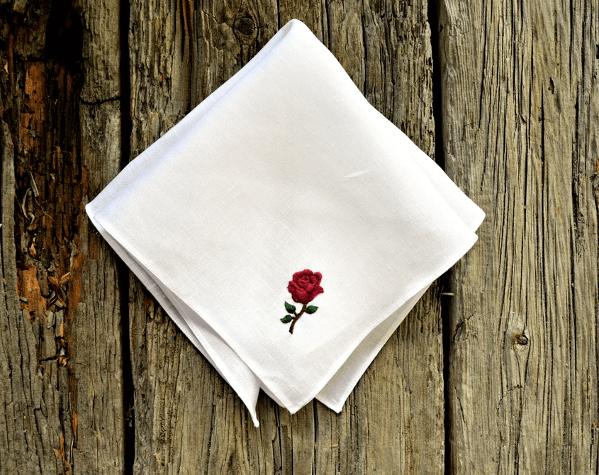 12 Best Wedding Handkerchief Embroidery Designs | Emmaline Bride