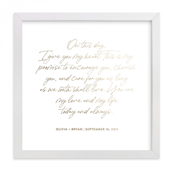 Short Example Wedding Vows for Him or Her | Emmaline Bride