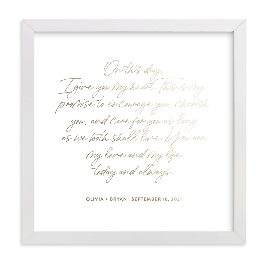 Short Example Wedding Vows for Him or Her | Emmaline Bride