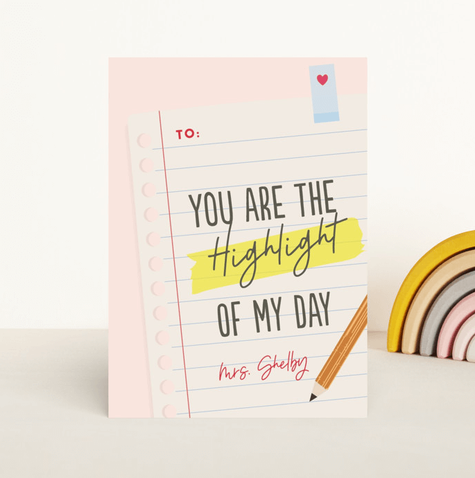 18 Cute Valentine's Exchange Cards for the Classroom | Emmaline Bride