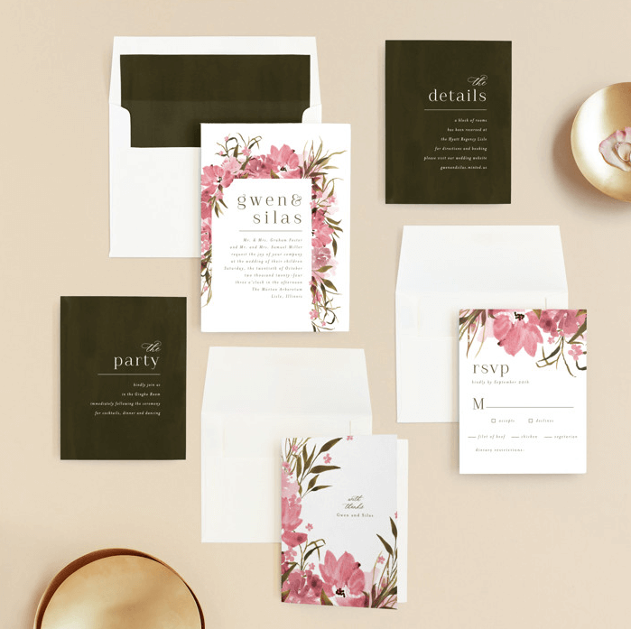 The 10 Best Summer Wedding Invitations for 2023
