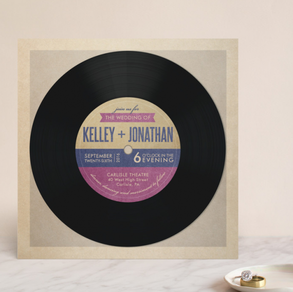30 Best Vinyl Record Themed Wedding Ideas | Emmaline Bride