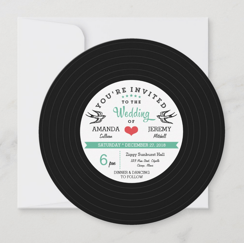30 Best Vinyl Record Themed Wedding Ideas | Emmaline Bride