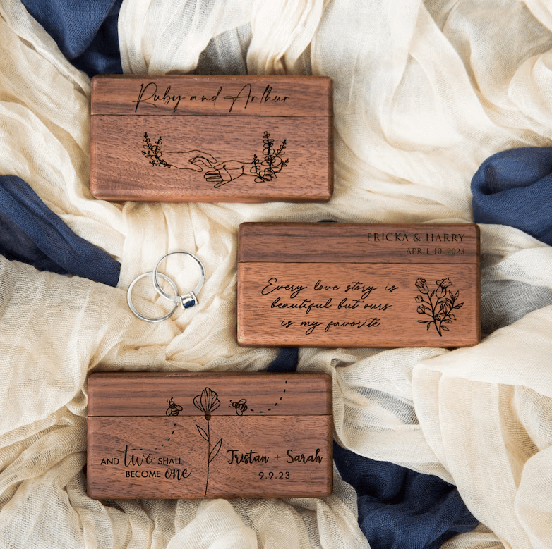 9 Most Incredible Wedding Ring Boxes for Your Ceremony