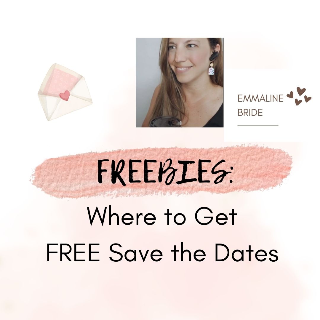 Where to Get FREE Save the Dates for Your Wedding