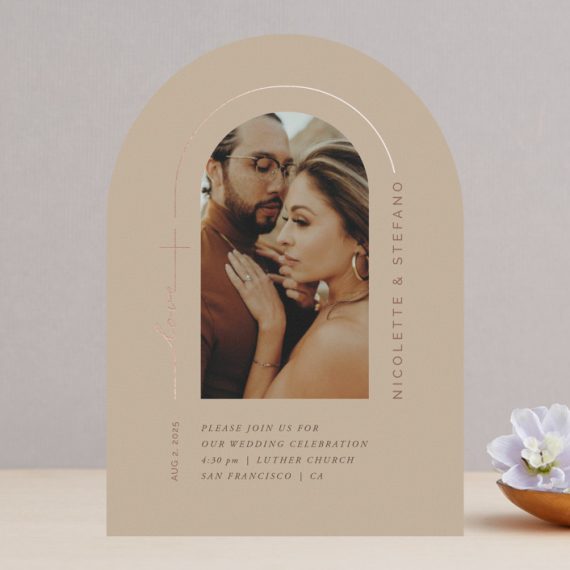 24 Chic Photo Wedding Invitations for Picture-Perfect Invites