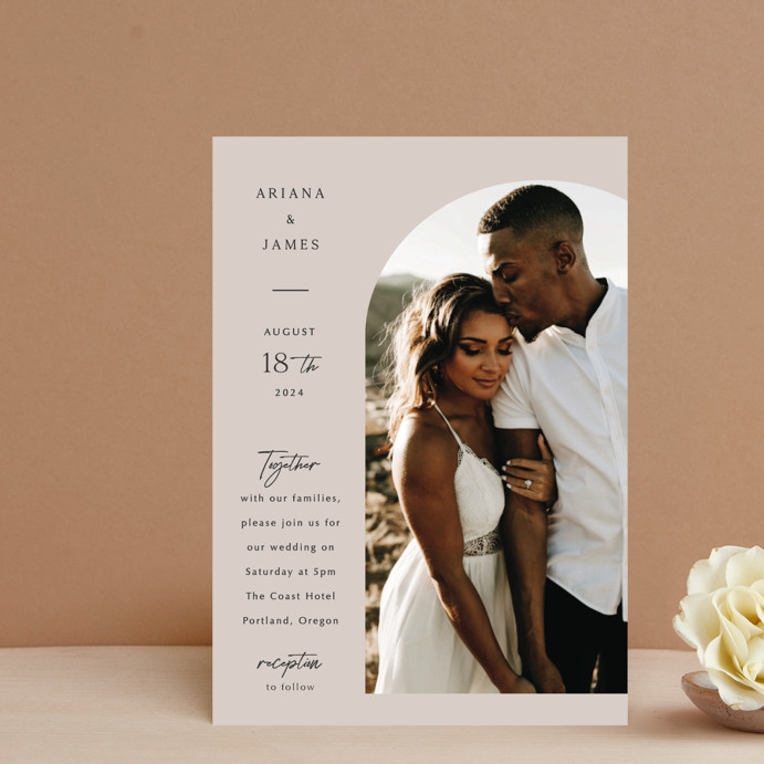 24 Chic Photo Wedding Invitations for Picture-Perfect Invites