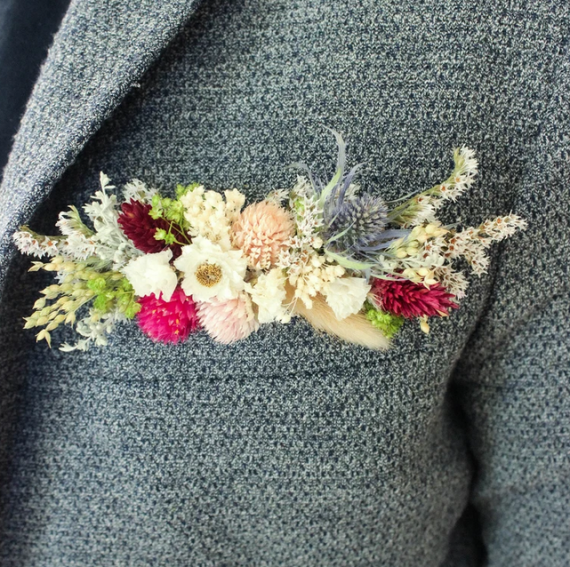 Pocket Boutonnieres: The Best Alternative to Pinned Flower Bouts