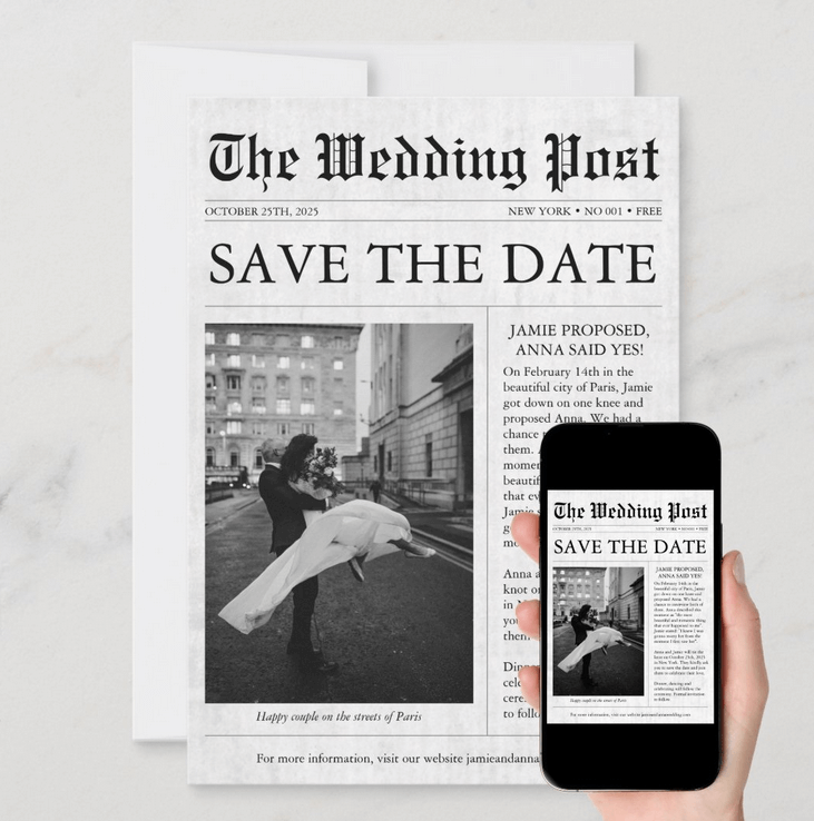 Digital Save the Dates Etiquette: Here's What You Need To Know