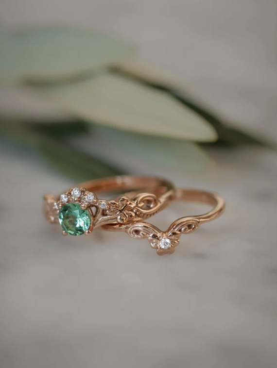 26 Nature Themed Engagement and Wedding Rings To Cherish