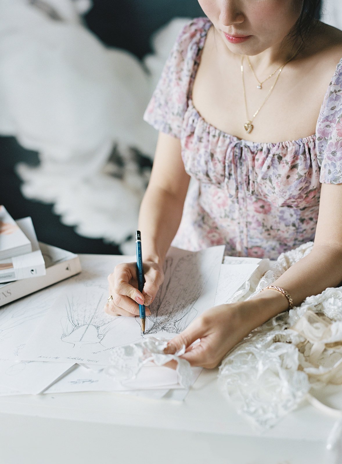 Behind the Scenes with Angela Kim Couture, Bridal Gown Designer