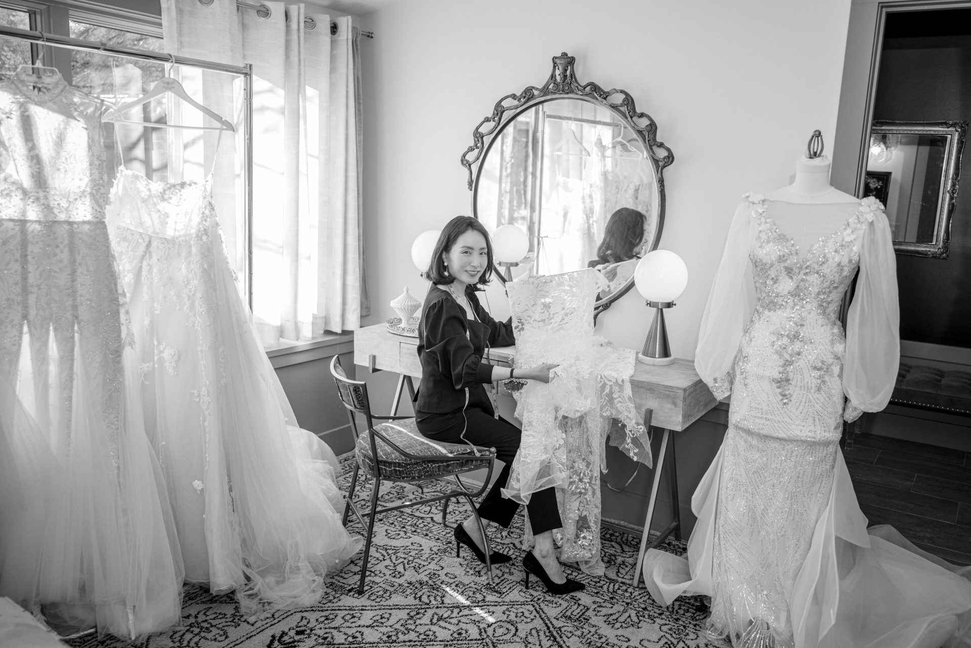 Behind the Scenes with Angela Kim Couture, Bridal Gown Designer