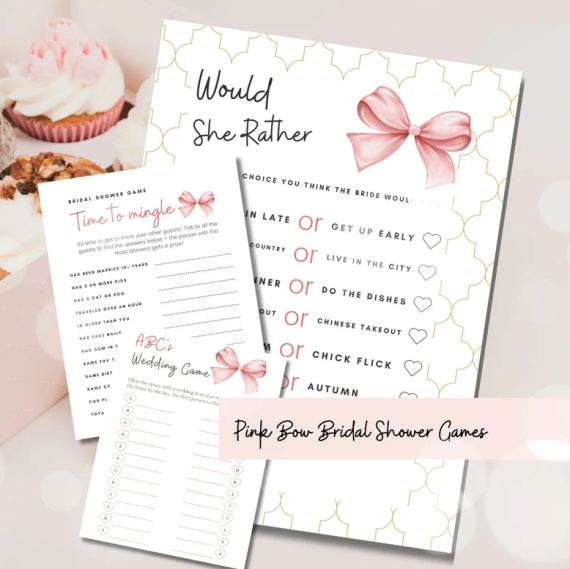 22 Bow-tiful Tie The Knot Bridal Shower Ideas