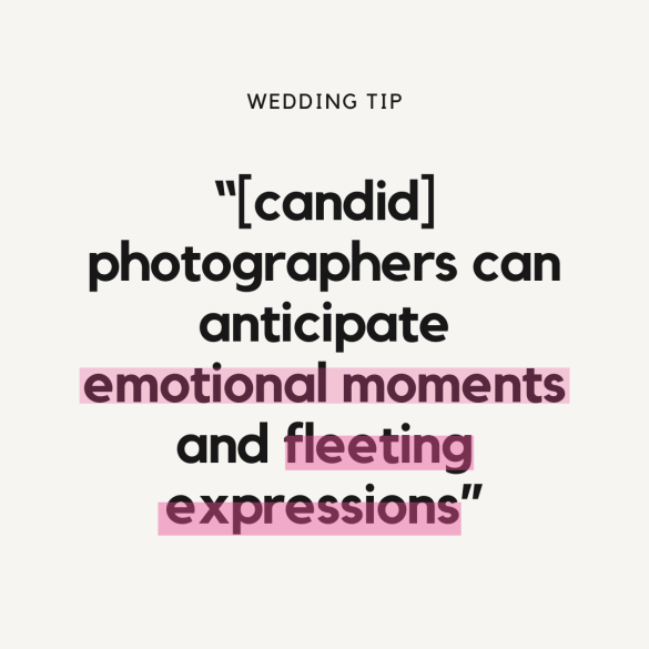How to Capture Candid Wedding Moments