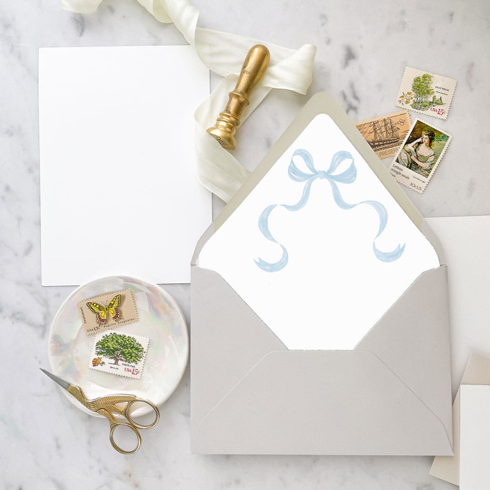 7 Bow Wedding Invitations That Make a Fantastic First Impression