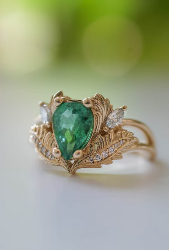 12 Elven Engagement Rings to Live Out Your Wildest Elvish Fantasy