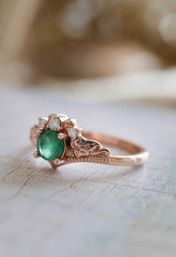 12 Elven Engagement Rings to Live Out Your Wildest Elvish Fantasy
