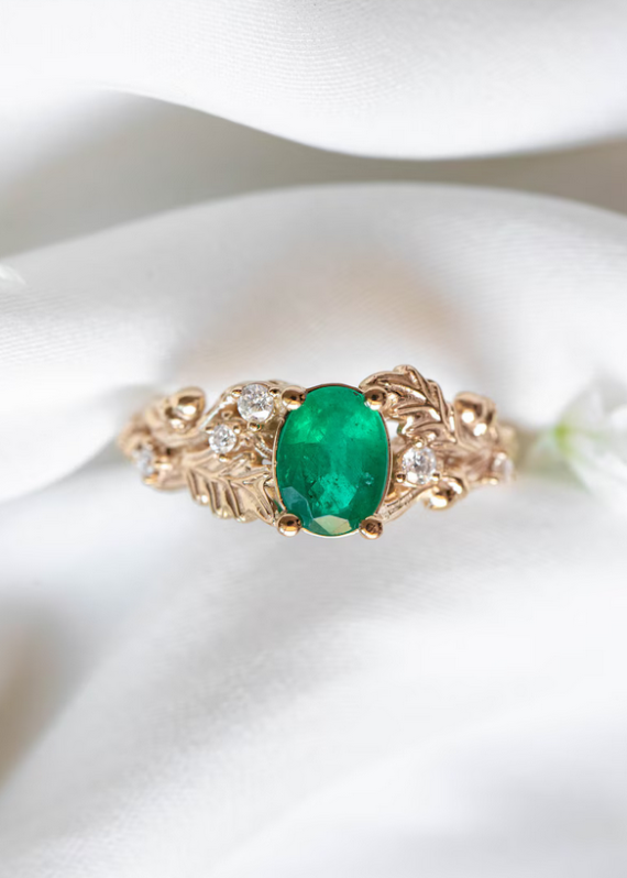 12 Elven Engagement Rings to Live Out Your Wildest Elvish Fantasy