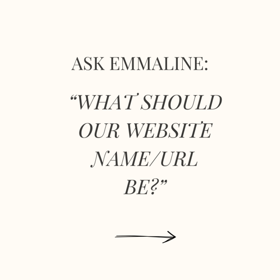 Here's What to Name Your Wedding Website URL - and Why It Matters