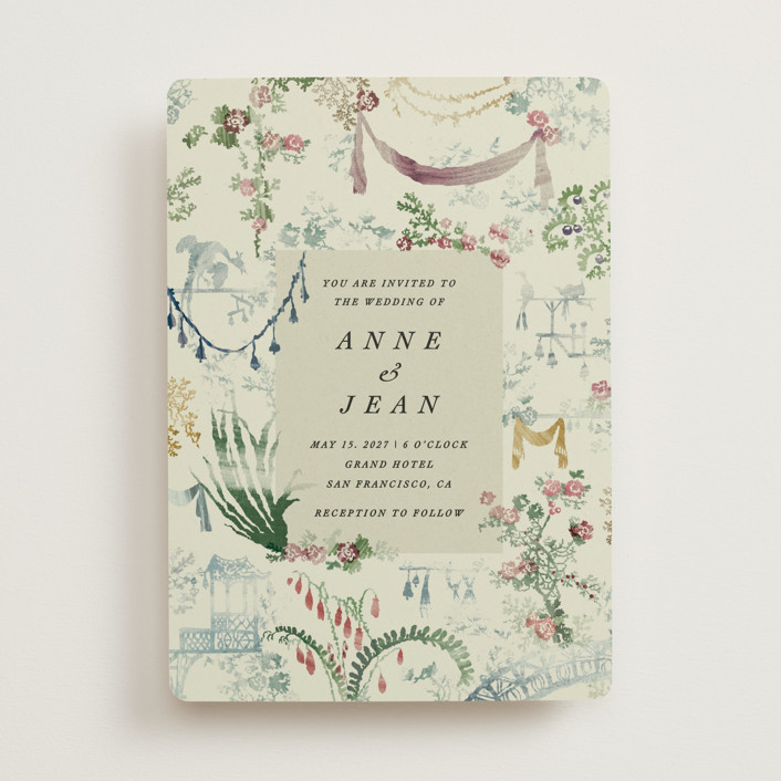 Artistic Wedding Invitations: Minted x The MET Collection is Here!