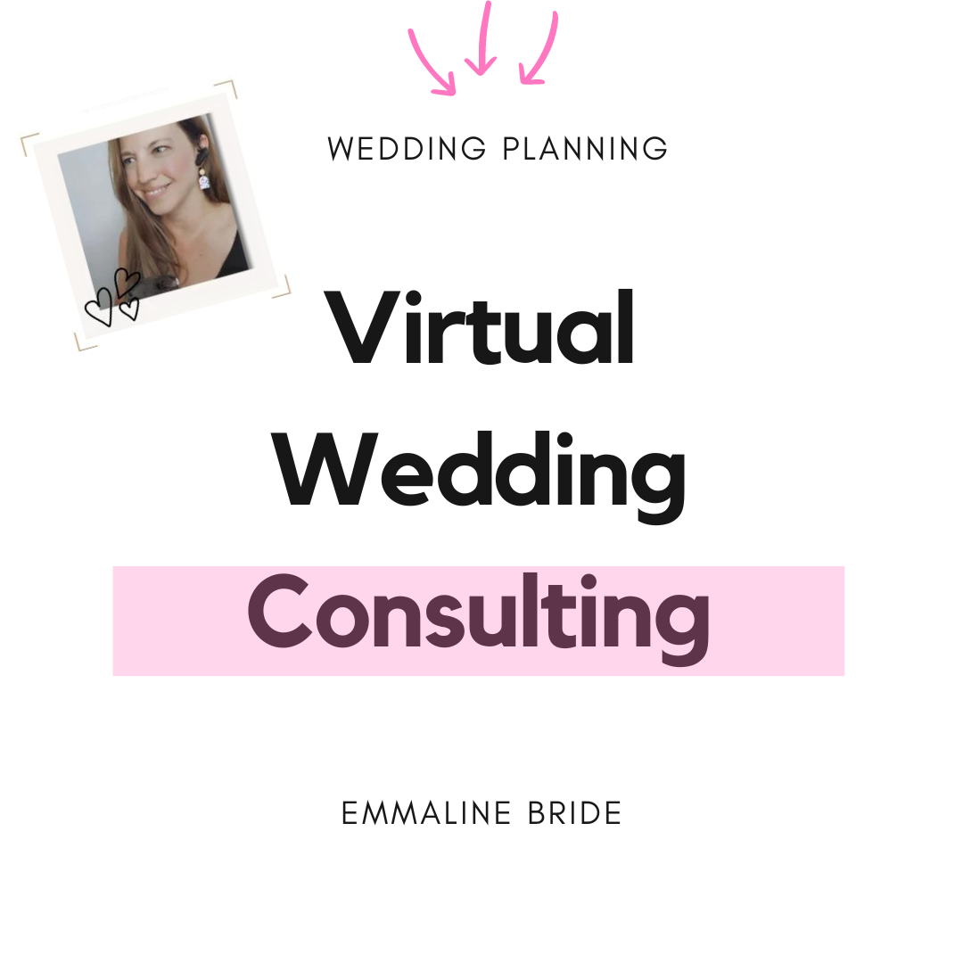 Virtual Wedding Consulting | Emmaline Bride Wedding Blog