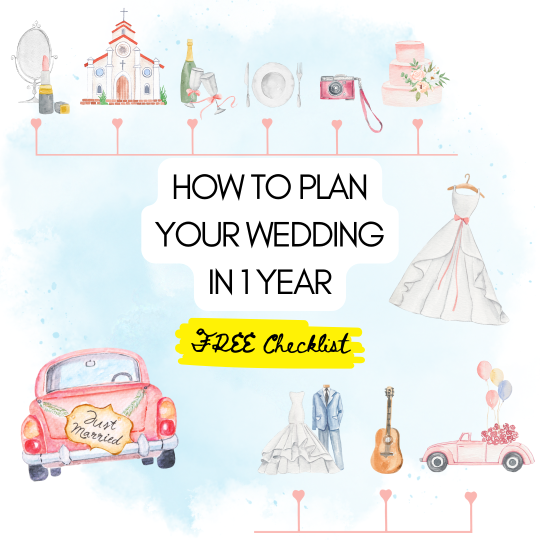 How to Plan Your Wedding: FREE Checklist | Emmaline Bride