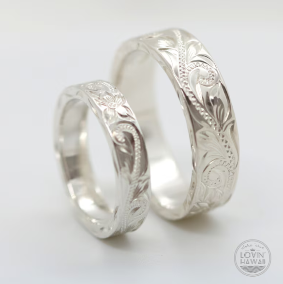 These Hawaiian Rings for Men Make Unique Wedding Bands