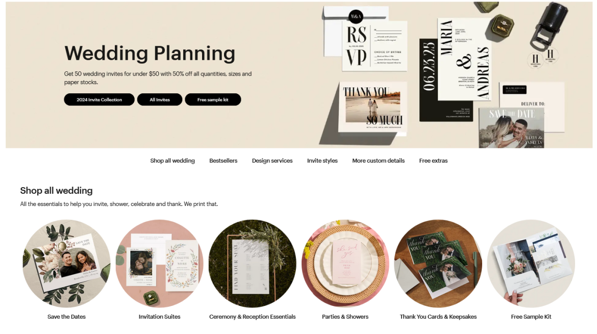 5 Best Websites for Wedding Invitations, Based on Expert Advice