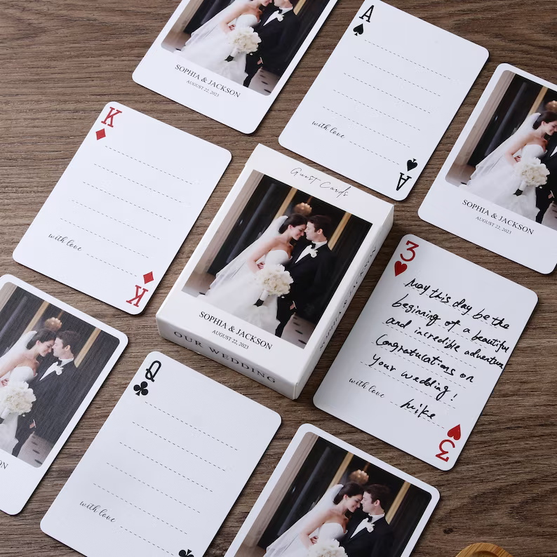 Playing Cards Guest Book: The Alternative You'll Actually Use