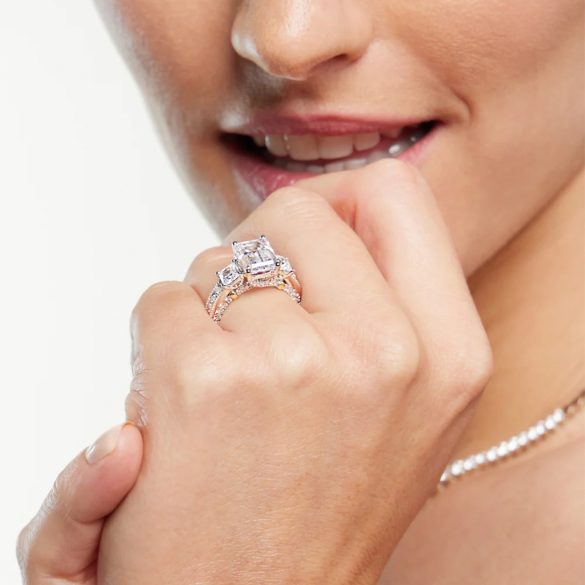 Three Stone Engagement Rings for the Modern Bride: With Clarity