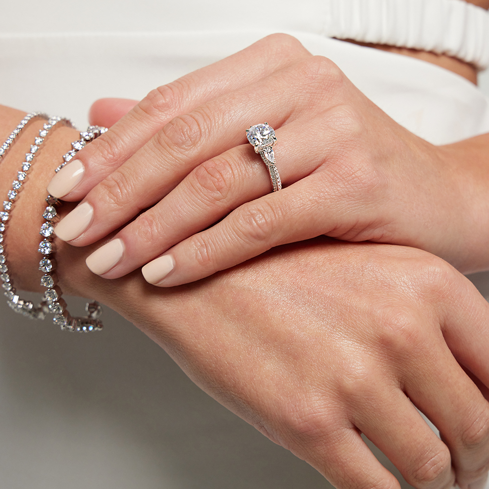 Three Stone Engagement Rings for the Modern Bride: With Clarity