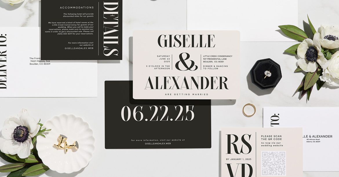 VistaPrint Wedding Invitations Look Great, Won't Break the Bank!