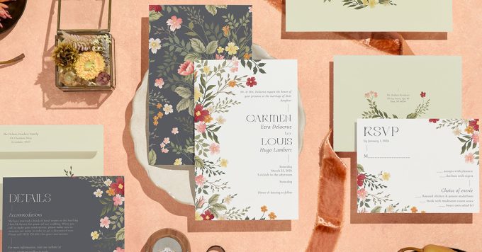 VistaPrint Wedding Invitations Look Great, Won't Break the Bank!