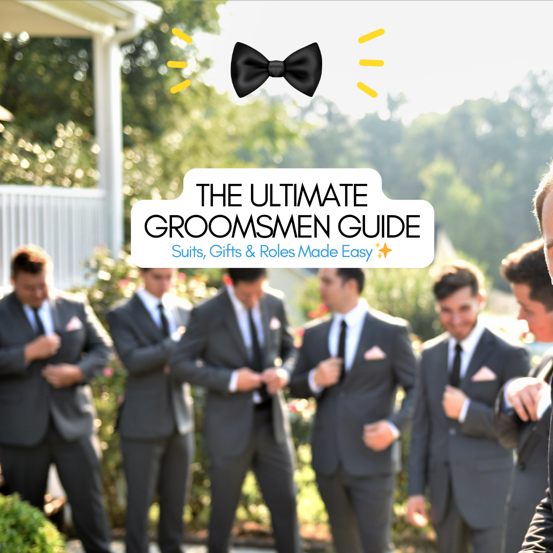 Groomsmen Guide 2025: Suits, Gifts & Roles Made Easy