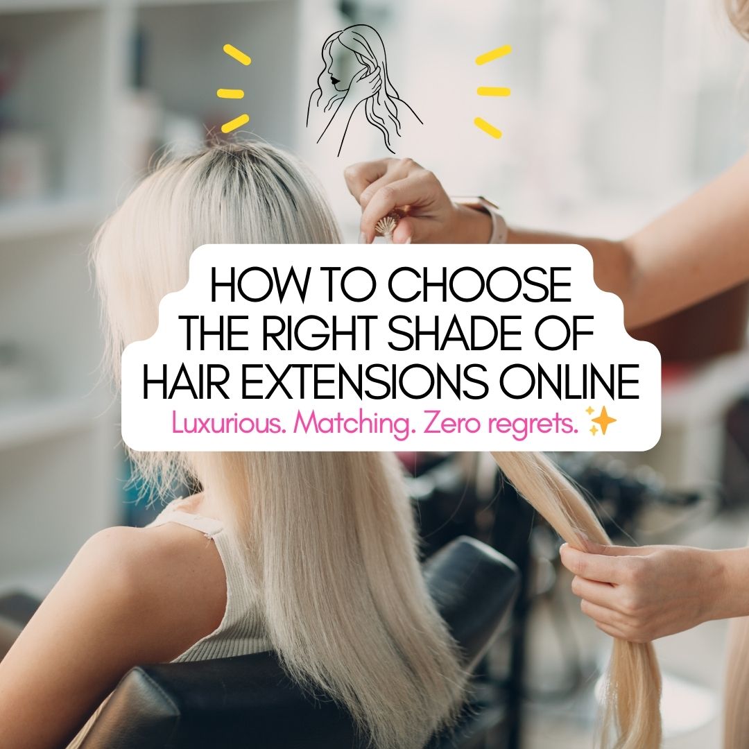 How to Choose the Right Shade for Wavy Hair Extensions Online