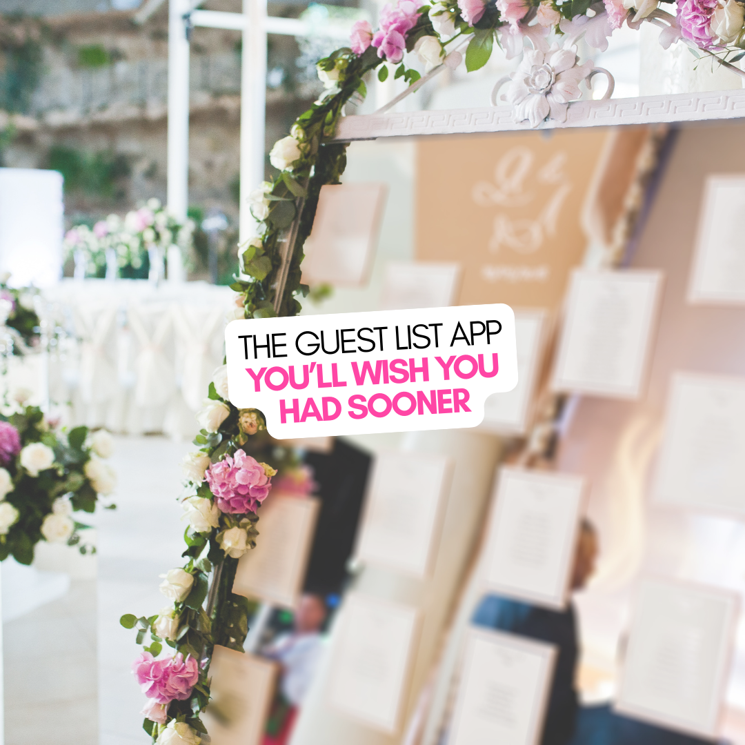 The Wedding Guest List App You’ll Wish You Found Sooner