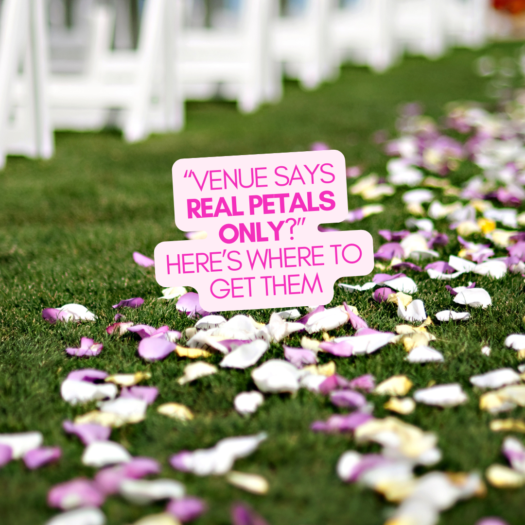 Here's Where to Get Real Flower Petals for the Flower Girl (No Faux ...