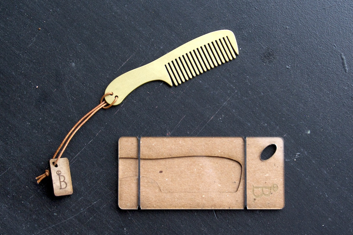 Handmade Beard Comb for Groomsmen | Emmaline Bride