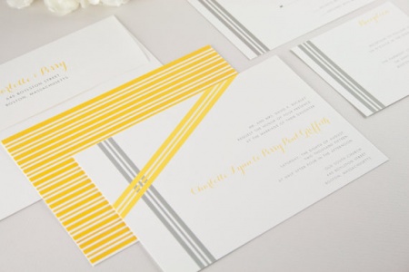 Modern Classic Wedding Invitations - Modern Theme