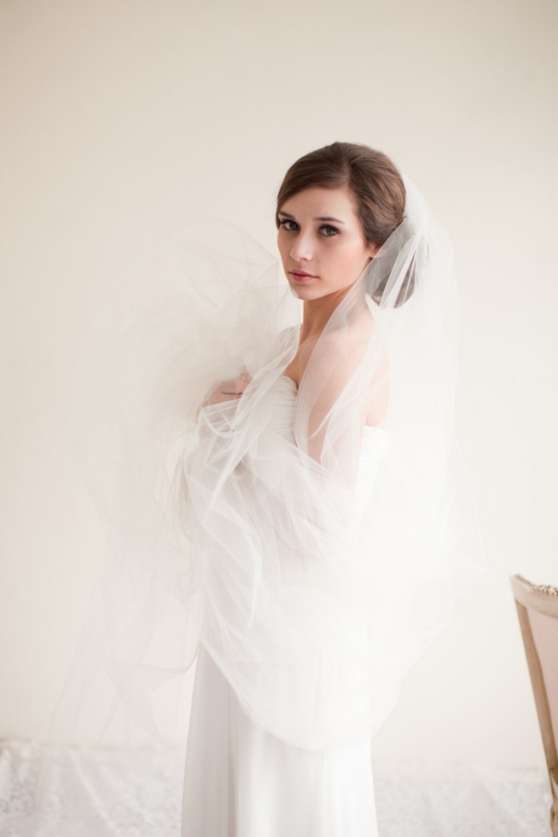 Tulle Wedding Veils - Melinda Rose Design | Emmaline Bride
