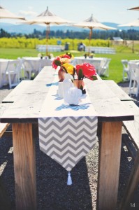 17 Chevron Wedding Theme Ideas