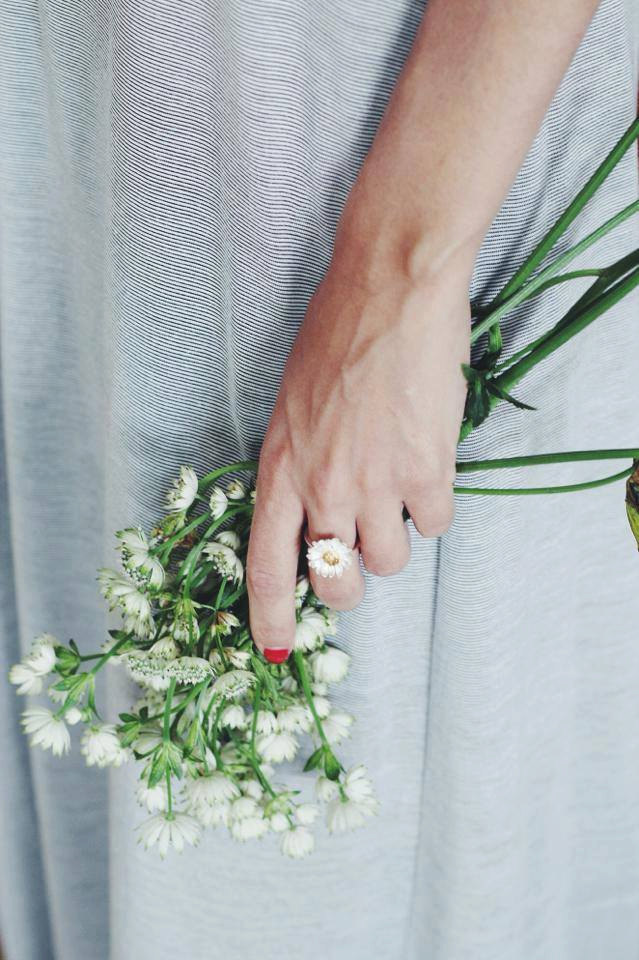 Flower Inspired Rings for Bridesmaid Gifts | Emmaline Bride